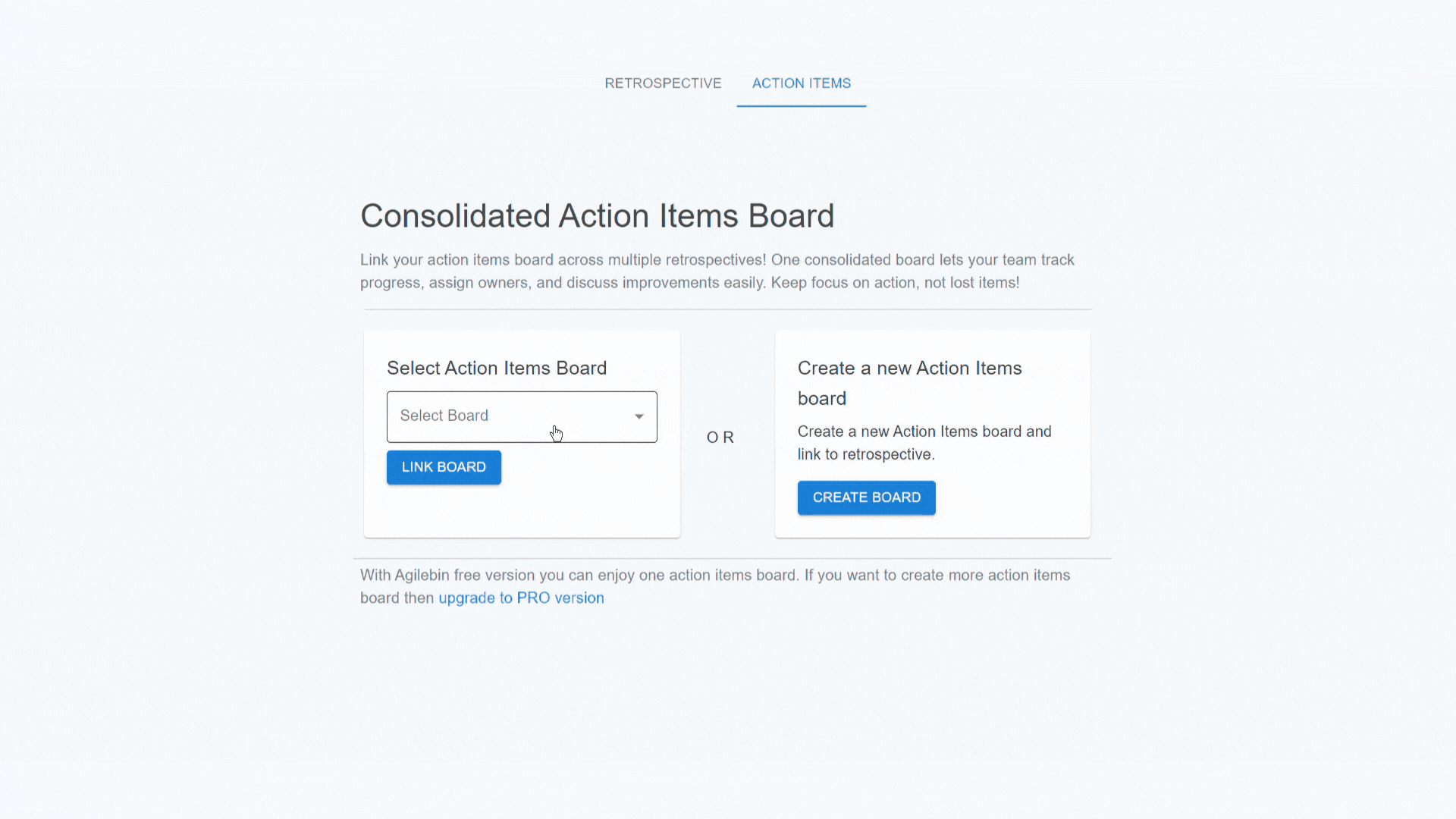 Action Items Tracking