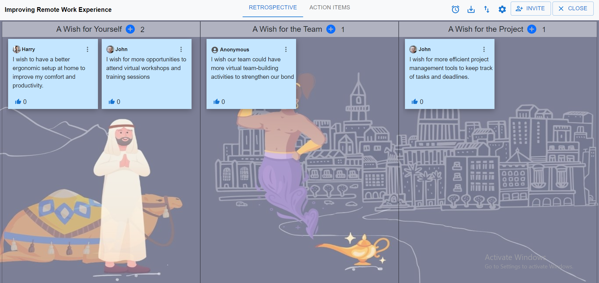 Genie in a Bottle Retrospective | Agilebin